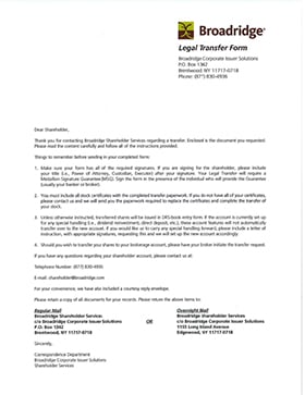 Investor Information