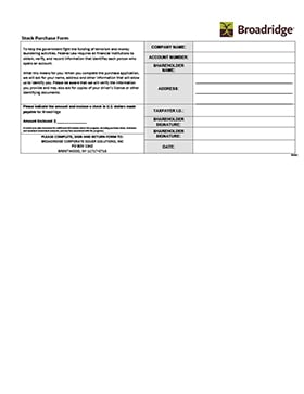 Investor Information